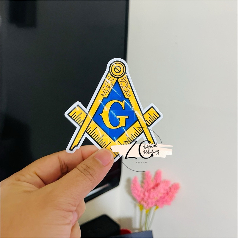 FreeMason Logo Sticker Waterproof | Shopee Malaysia