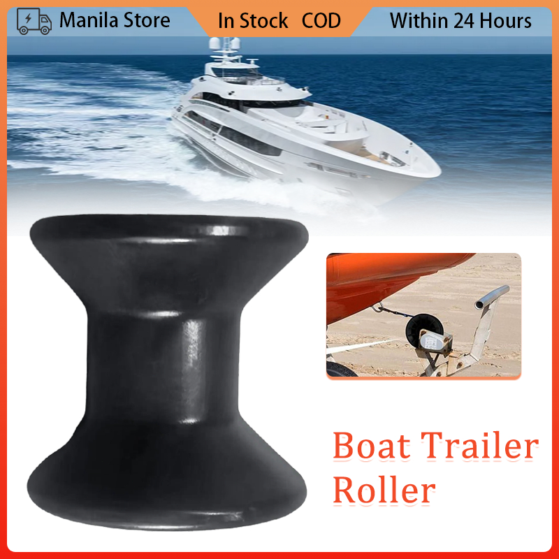 Marine Boat Trailer Roller 3Inch Rubber Boating Equipment Accessories For Sailboat Yacht ...