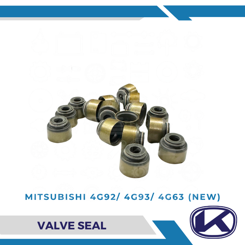 VALVE SEAL 16pcs/set for MITSUBISHI 4G92/ 4G93/ 4G63 (NEW) Engine ...