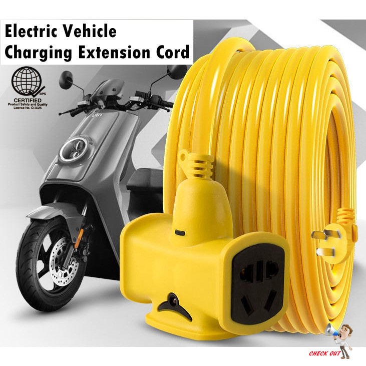 Extension Cord Socket With Cable Extra-long Plug-in Strip 5 10 20 30 ...