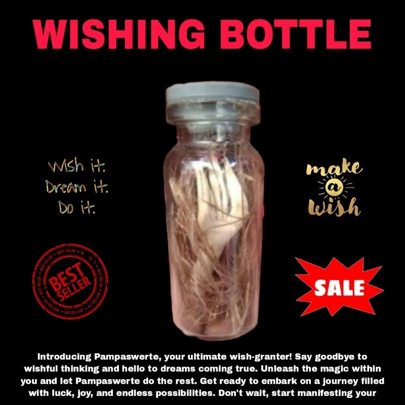 Wishing Bottle (Wishing Hair + Tagupaypay) | Shopee Malaysia