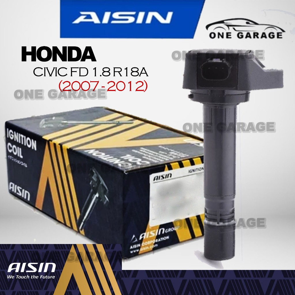 AISIN Ignition Coil For HONDA CIVIC FD 1.8 R18A / CR-V RE1/R20A (2007 ...