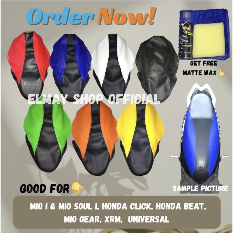 (WATERPROOF) Seat Cover for Mio i, RAIDER, HONDA CLICK, RUSI SURF ...