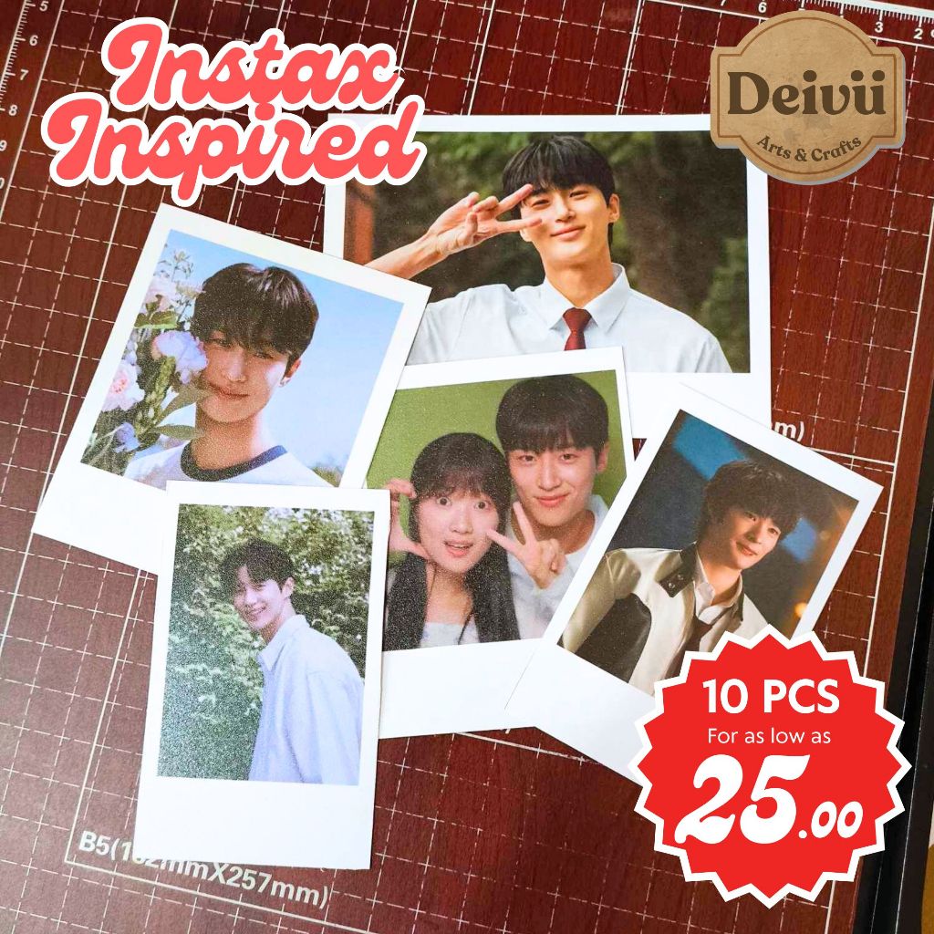 Instax Inspired Photo Print | Photo 260 gsm RC Satin ( Resin Coated ...