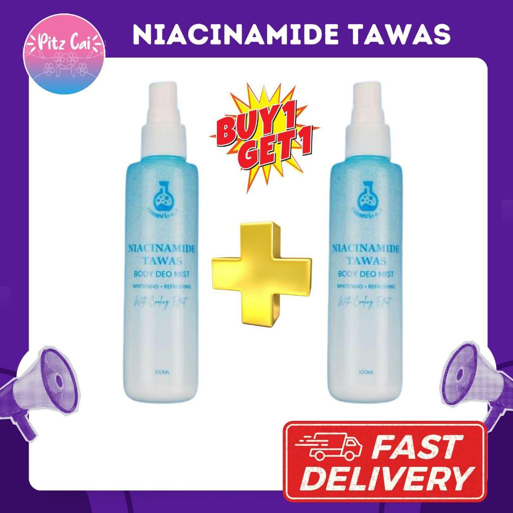 Niacinamide Tawas Body Mist 100ml | Shopee Malaysia