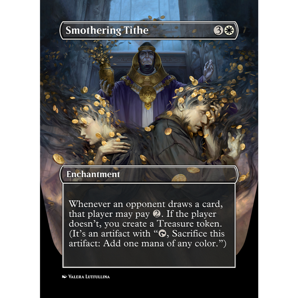Custom Art Card - Smothering Tithe (Borderless) | Shopee Malaysia