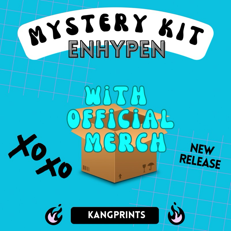 ENHYPEN Kpop Kit with Official Merch (PC or album) | Shopee Malaysia