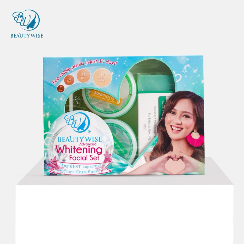 beauty wise advance whitening facial set (melasma set) | Shopee Malaysia