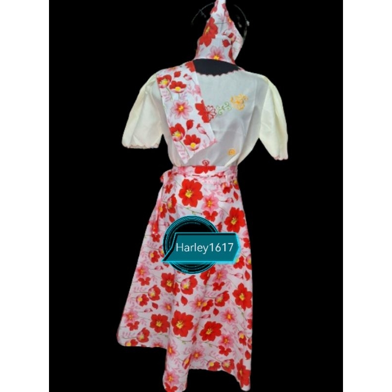 linggo ng wika filipiniana 1 set kids and adult pang sayaw | Shopee ...