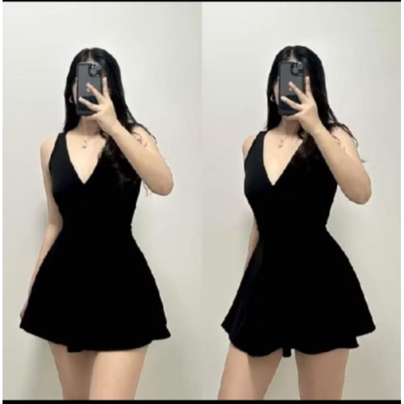 ZUMI GNASHA Sexy Romper Skort for Women(S-M/L-XL&PLUS SIZE) | Shopee Malaysia