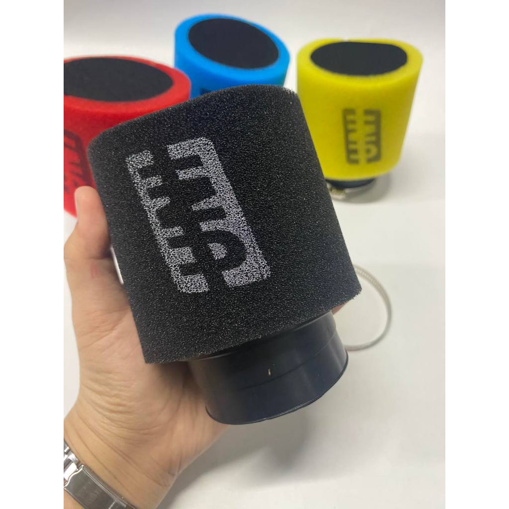 UNI AIR FILTER WITH COVER UNIVERSAL FOR ALL MOTORCYCLES (AF-419) Air ...