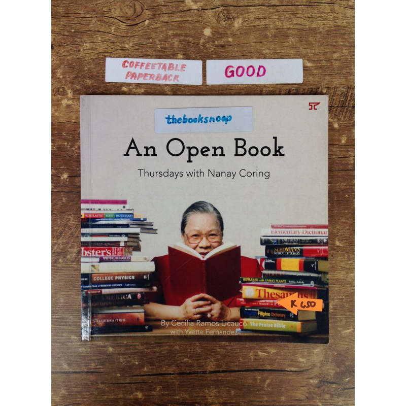 An Open Book: Thursdays with Nanay Coring national bookstore nbs ...