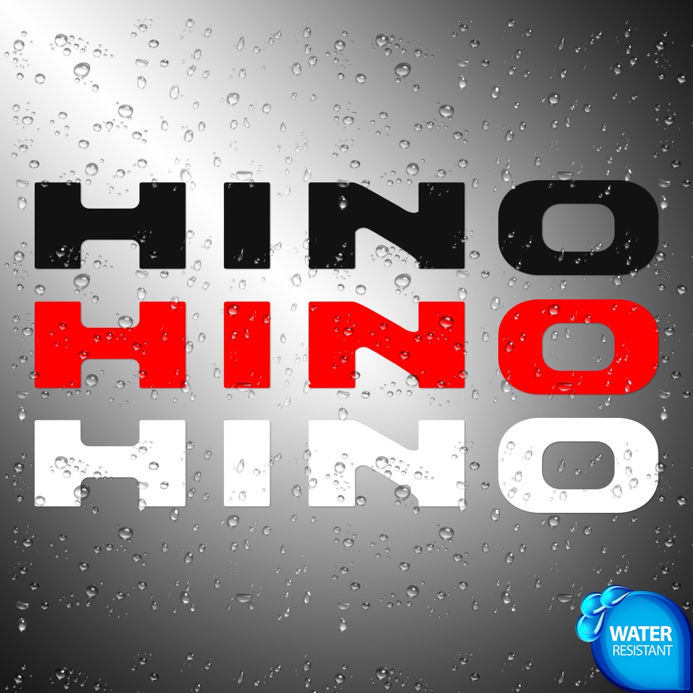 1X Hino Trucks Sticker | Decals | Vinyl Weather Proof | 8 inches (not ...