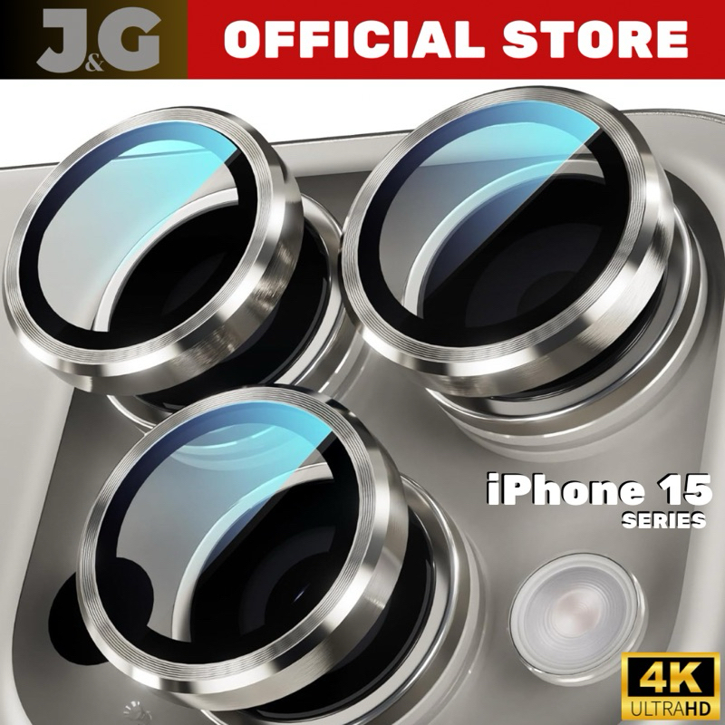 iP15 [EASYINSTALL] Metal Lens Protector for iPhone 15 Pro Max Plus 4K ...