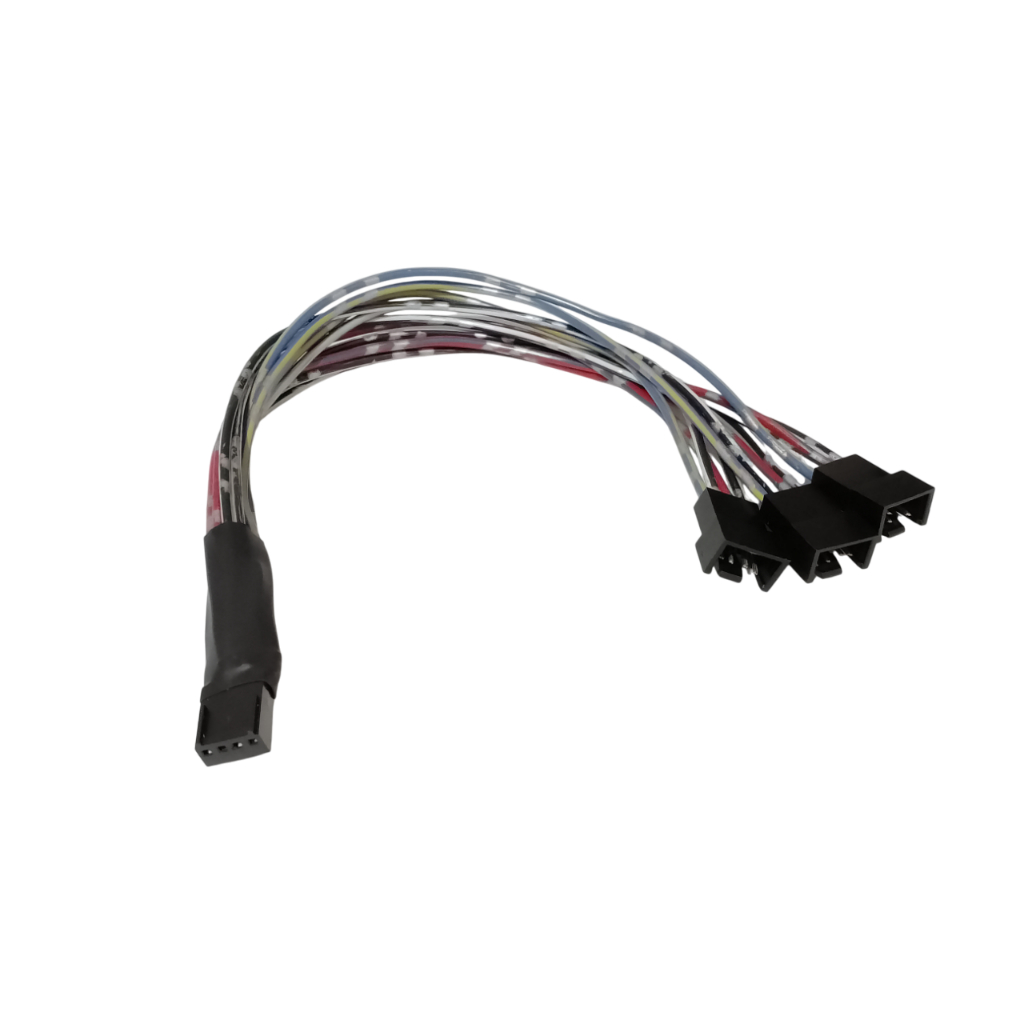 PWM 4-PIN FAN FEMALE to 3-MALE EXTENSION POWER CABLE FOR CPU FAN, 0.25 ...