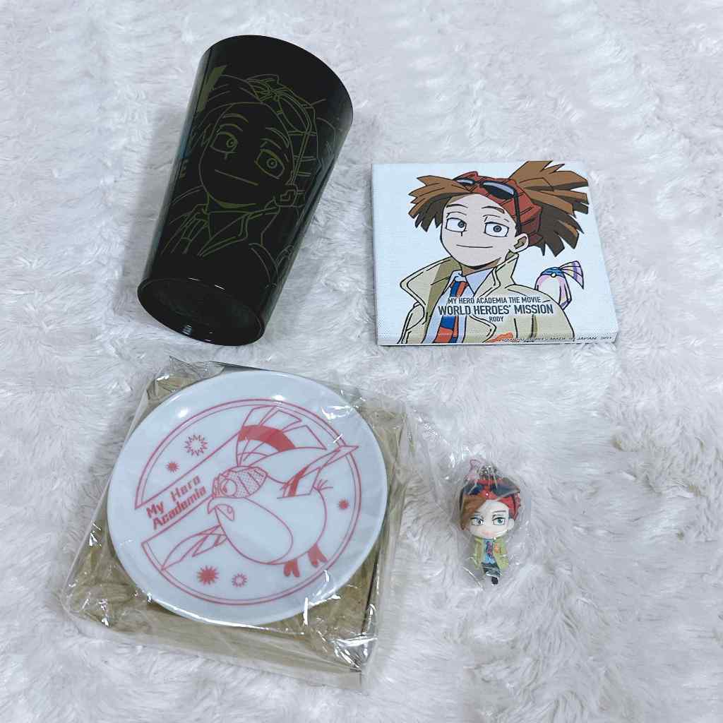 OFFICIAL My Hero Academia MHA BNHA Boku No Rody Soul Merch Cup Plate ...