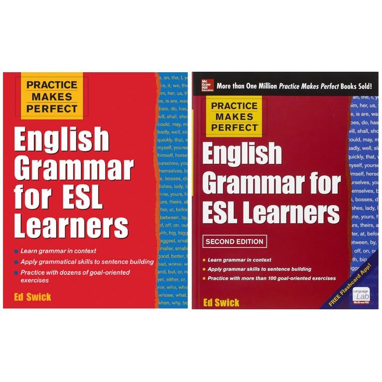 Practice Makes Perfect: English Grammar for ESL Learners | Coilbind | Shopee Malaysia