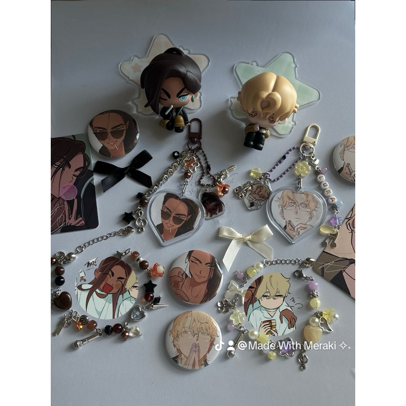 alien stage hyuluka jewelry ⋆ ̊ ˖ hyuna luka keychains bracelets | Made ...