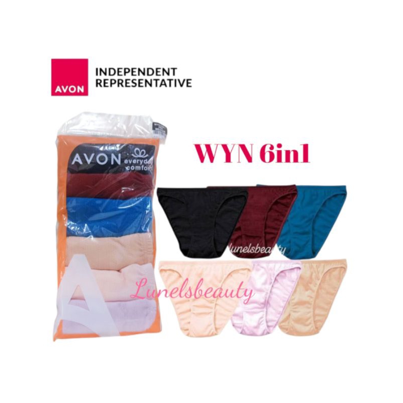 Avon Wyn 6-in-1 Hi Leg Panty Pack | Shopee Malaysia