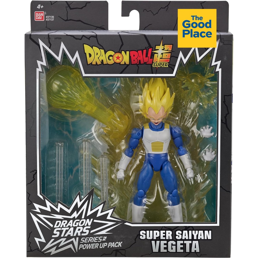 BANDAI Dragon Ball Super Dragon Stars Power Up Pack Super Saiyan Vegeta ...