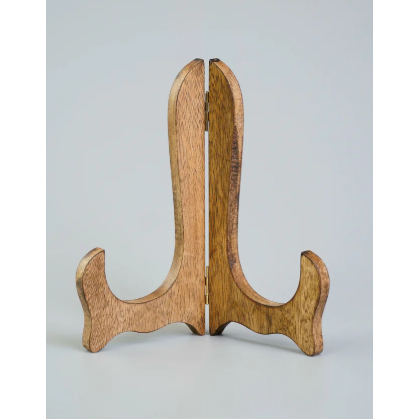 Large Foldable Stand Large Folding Wood Stand Large Plate Stand Large ...