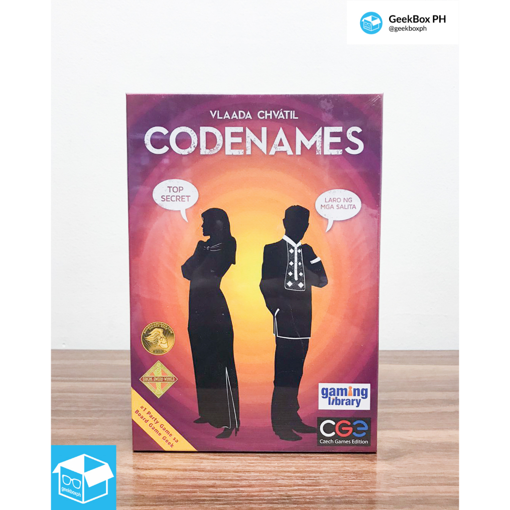Codenames: Philippine Edition Party Game | Shopee Malaysia