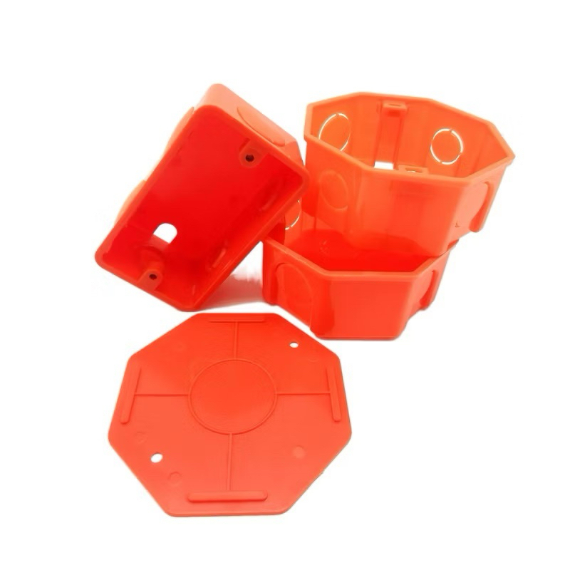 pvc orange Junction box, Utility box, Junction box cover for electrical ...