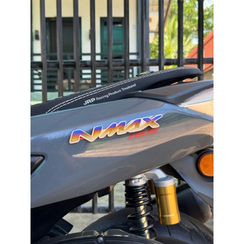 TITANIUM EMBLEM / STAMP / LOGO FOR YAMAHA NMAX AND OTHER YAMAHA BIKES ...