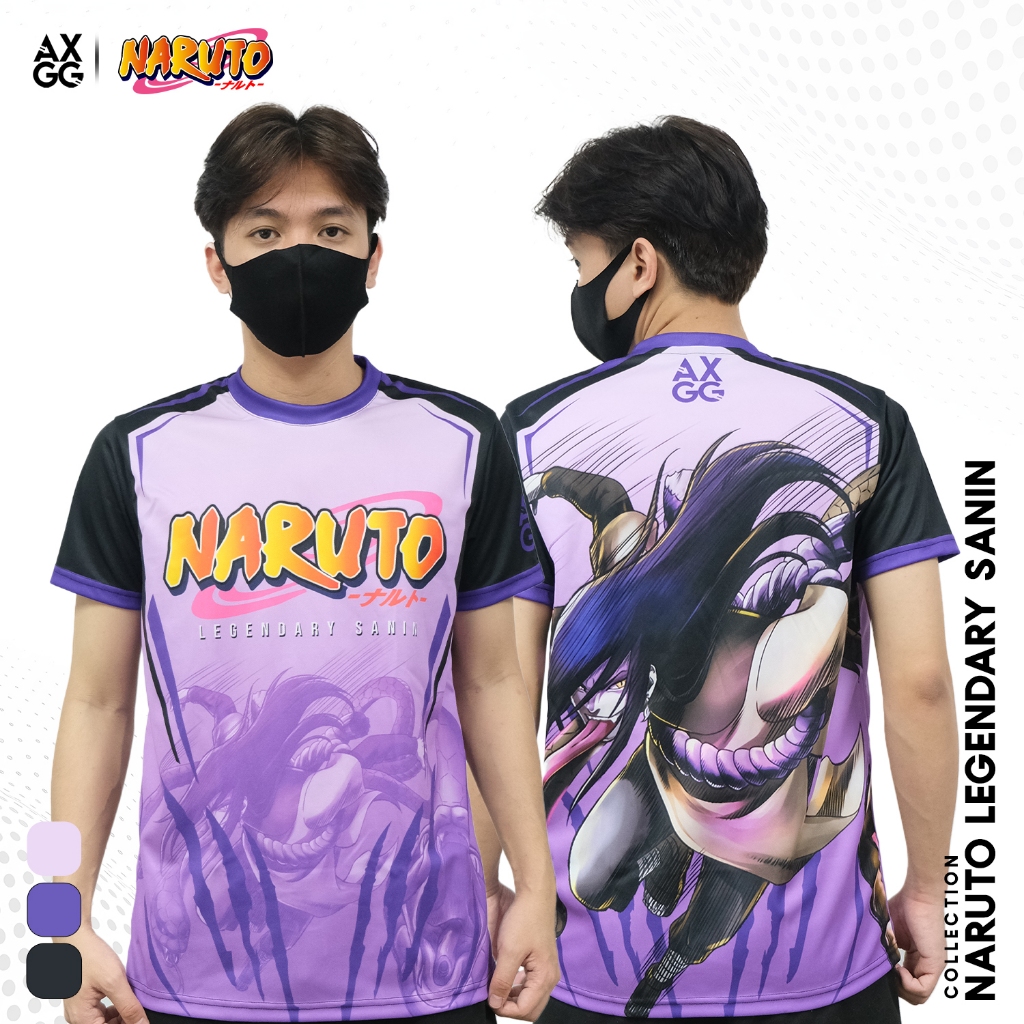 AXGG ' Naruto - Legendary Sannin ' Anime T-Shirt | Shopee Malaysia