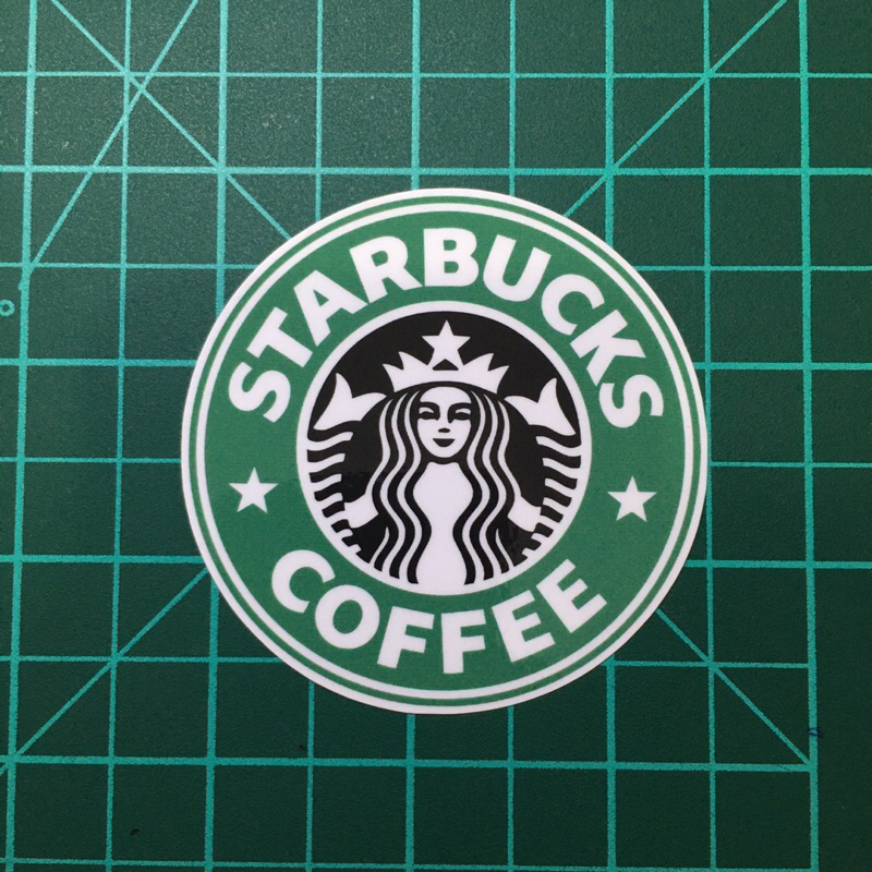 Starbks Coff logo sticker | Shopee Malaysia