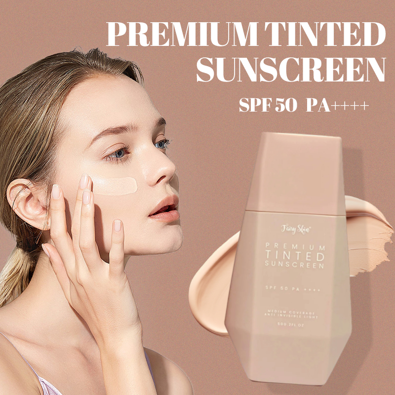 Fairy Skin Premium Tinted Sunscreen Whitening Moisturizing and ...