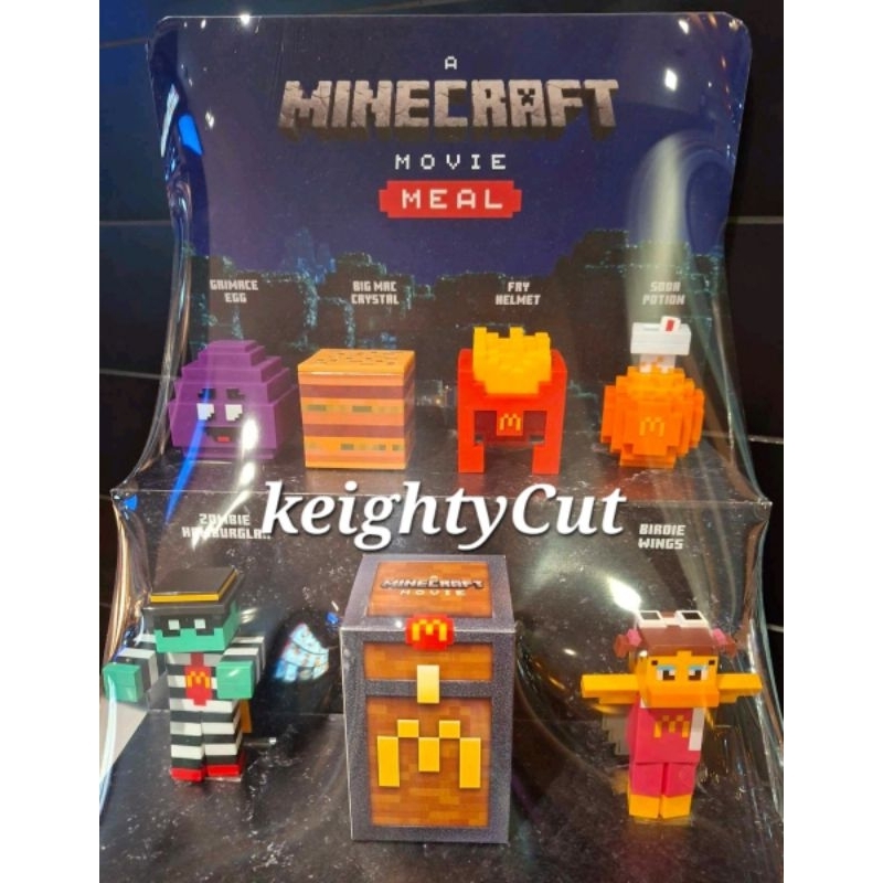 MCDO x MINECRAFT 2025 MCDONALD'S ADULT HAPPY MEAL MINECRAFT BLINDBOX ...