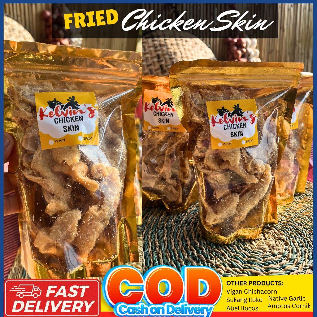 Chicken Skin Pasalubong Kutkutin Chichacorn Mushroom Chicharon kangkong ...