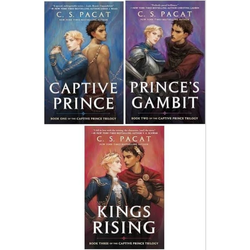 The Captive Prince Trilogy Series 3 Books Set by C.S Pacat | Shopee ...