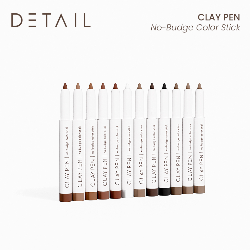 DETAIL Clay Pen (No-budge Color Stick) | Shopee Malaysia
