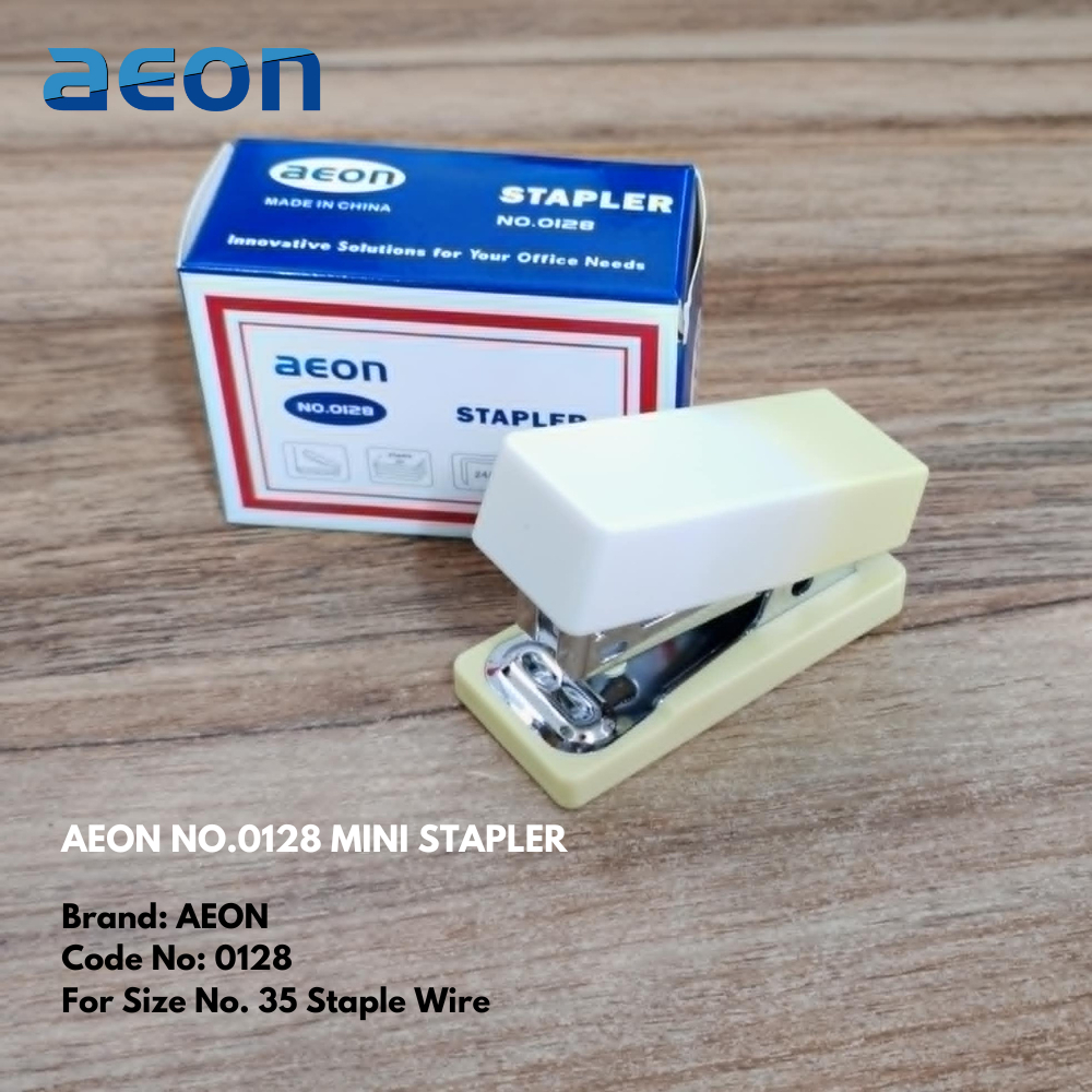 AEON Office Mini Stapler No.35 | Shopee Malaysia