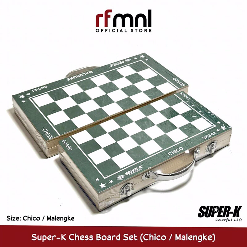 Super-K Chess Board Set ( Chico / Malengke ) | Shopee Malaysia