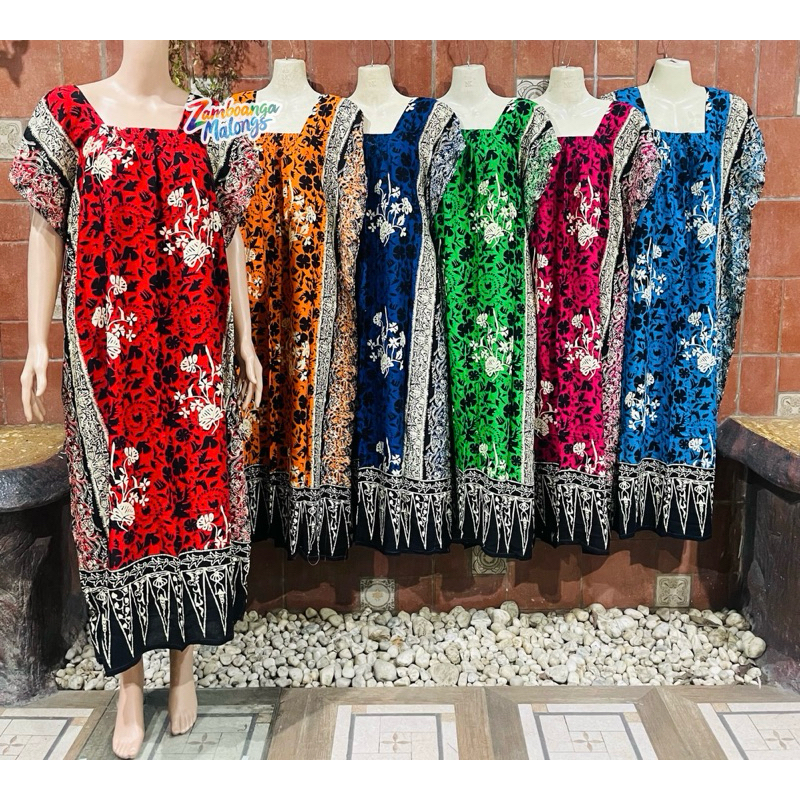 (PLUS SIZE) Batik Daster Dress Zamboanga Malongs | Shopee Malaysia