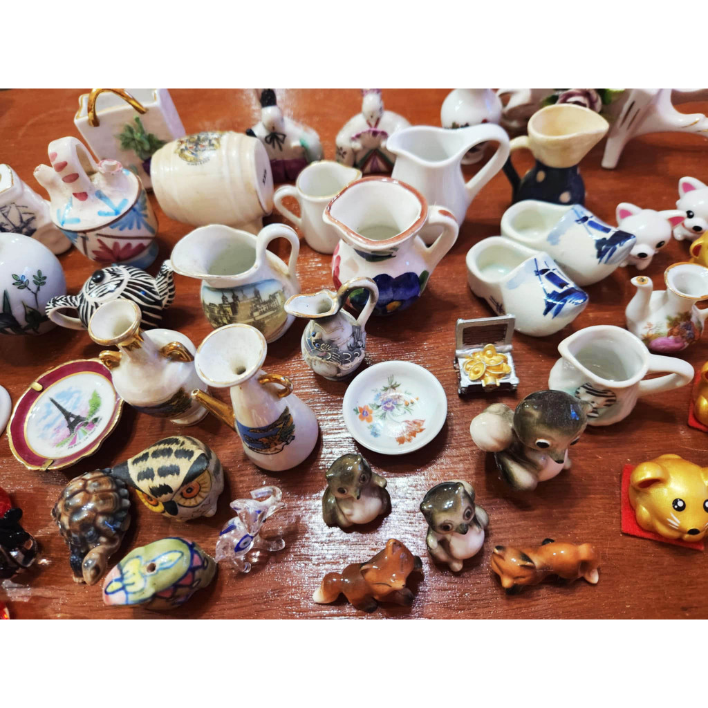 Assorted Miniature / Small Display Decorative Items from Japan England ...