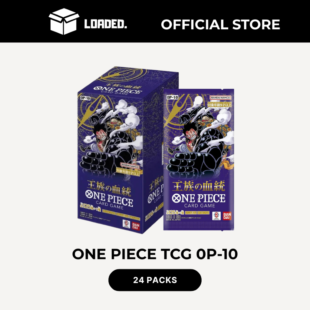 ONE PIECE TCG- OP10 ROYAL BLOOD (24 PACKS) | Shopee Malaysia
