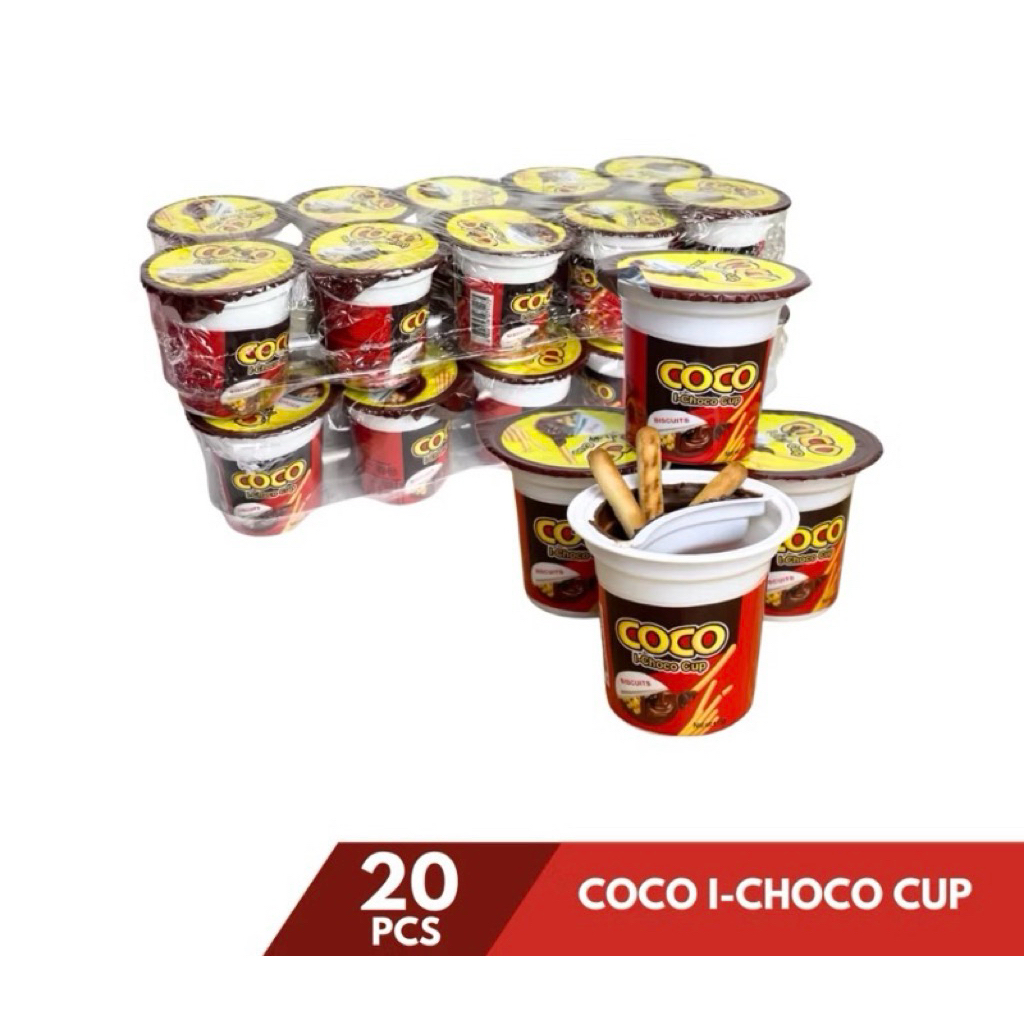 COCO | CHOCO DIP CHOCO CUP ( 10pcs per pack ) | Shopee Malaysia