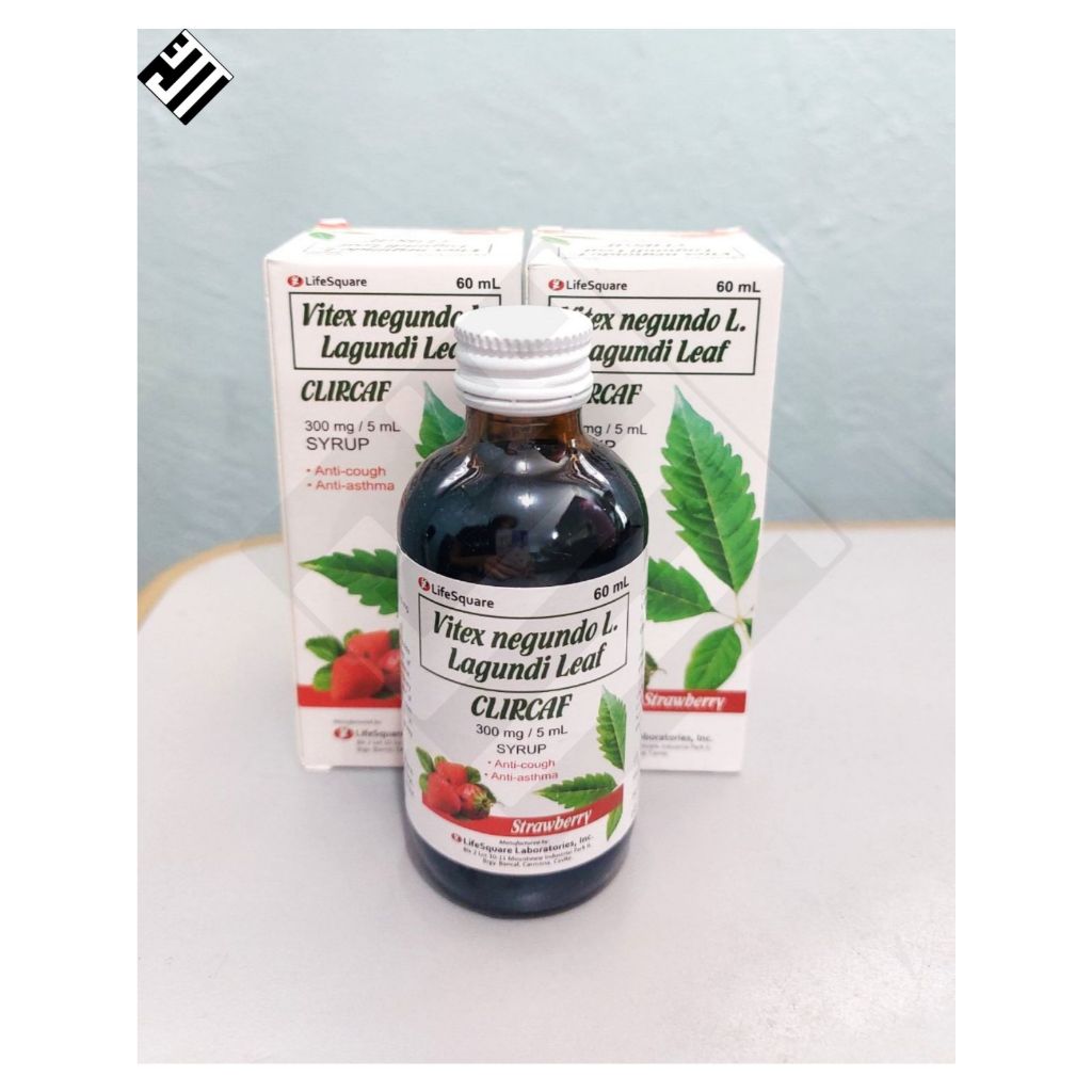 Clircaf Lagundi Vitex Negundo L. Lagundi Leaf Cough Syrup Asthma Anti ...