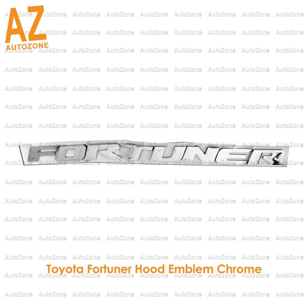 Toyota Fortuner 2016-2020 Hood Emblem Chrome | Shopee Malaysia
