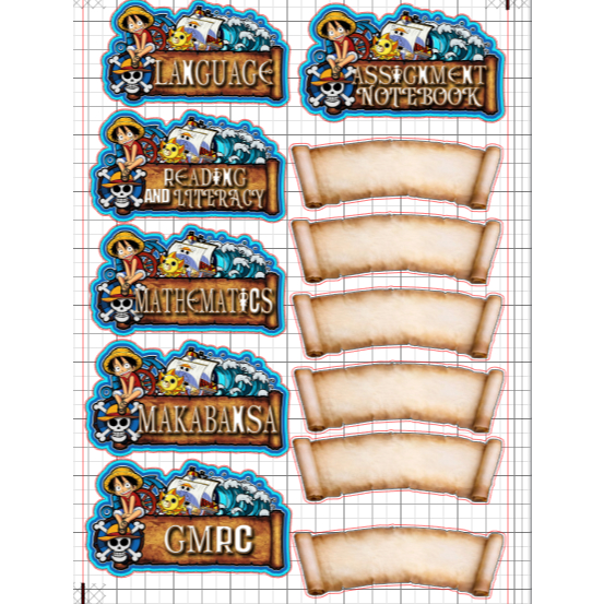 Subject Label Sticker Grade 1 Grade 2 Grade 3 Grade 4 Grade 5 Grade 6 ...