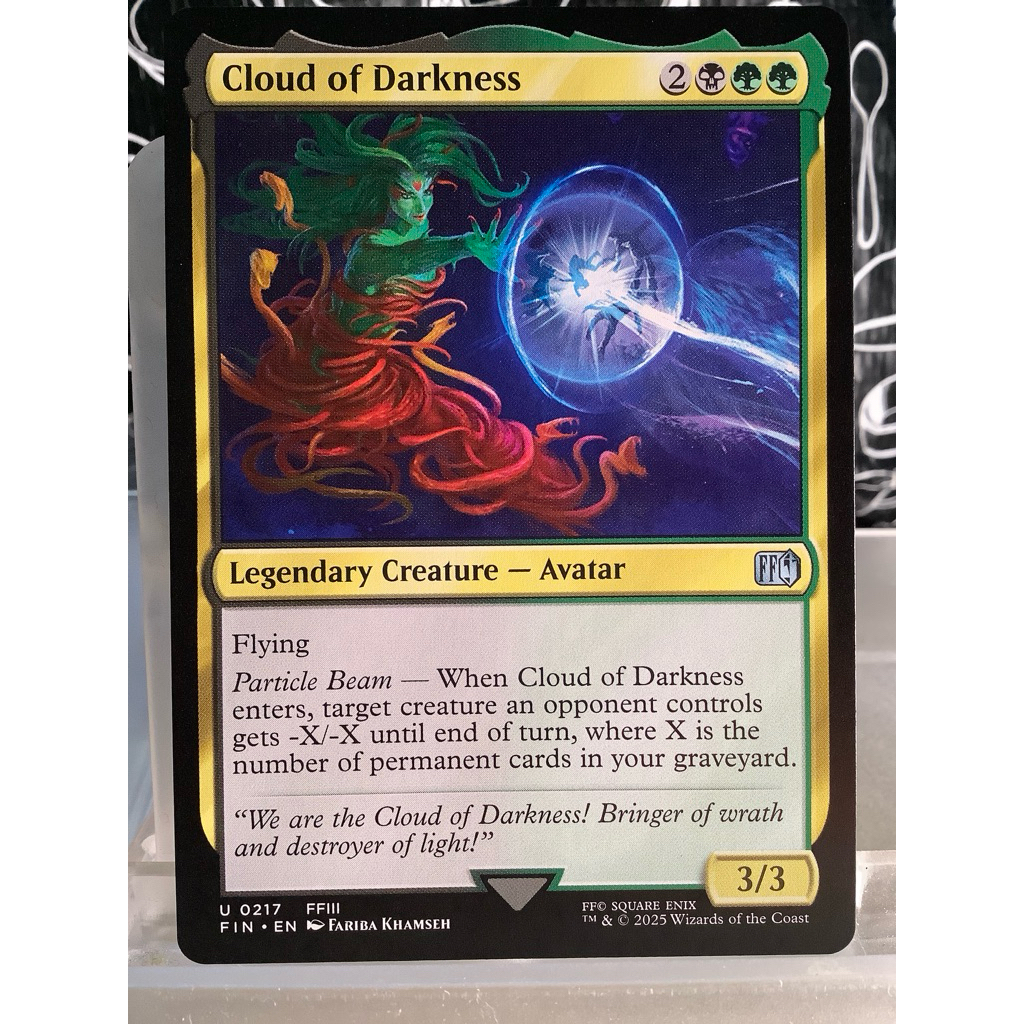 MTG - Cloud of Darkness (Universes Beyond: Final Fantasy) | Shopee Malaysia