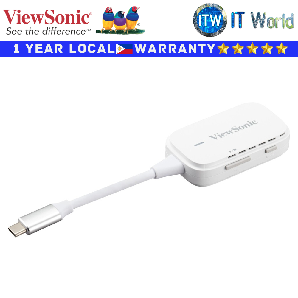 Itw | Viewsonic Wireless Dongle WPD-700 ViewShare Wireless Screen ...