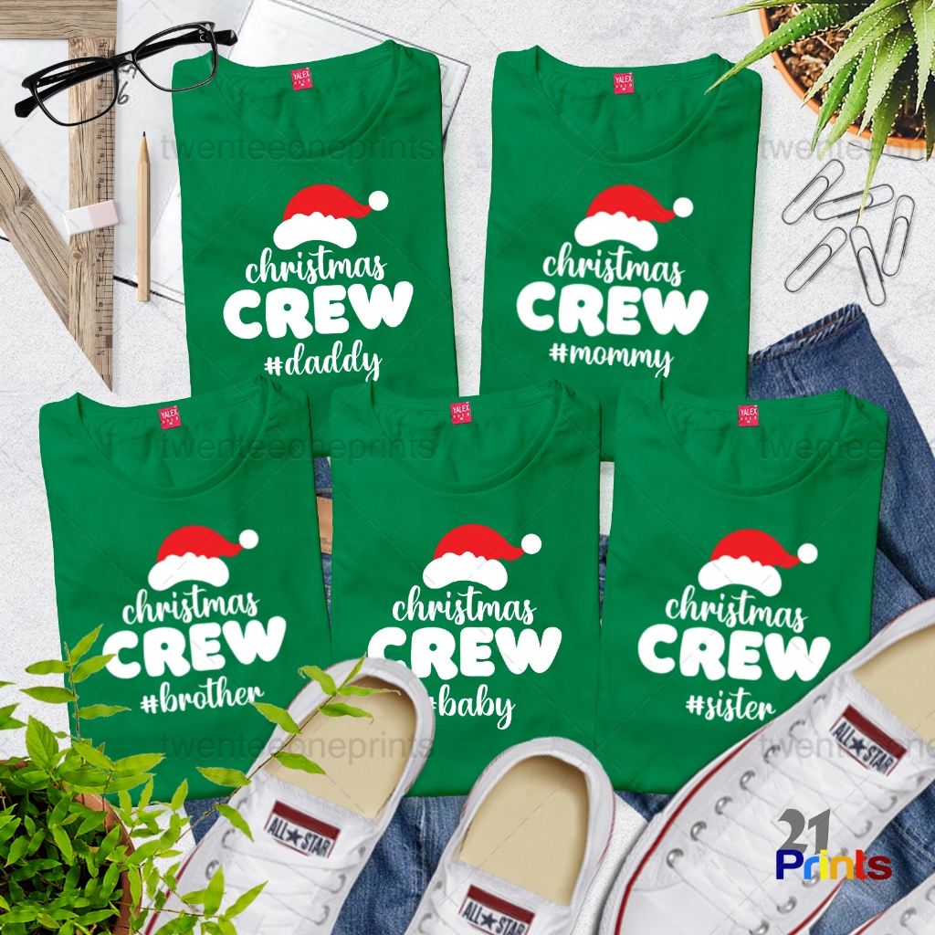 Christmas Crew Family Reunion Shirt (Daddy Mommy Brother Sister and ...