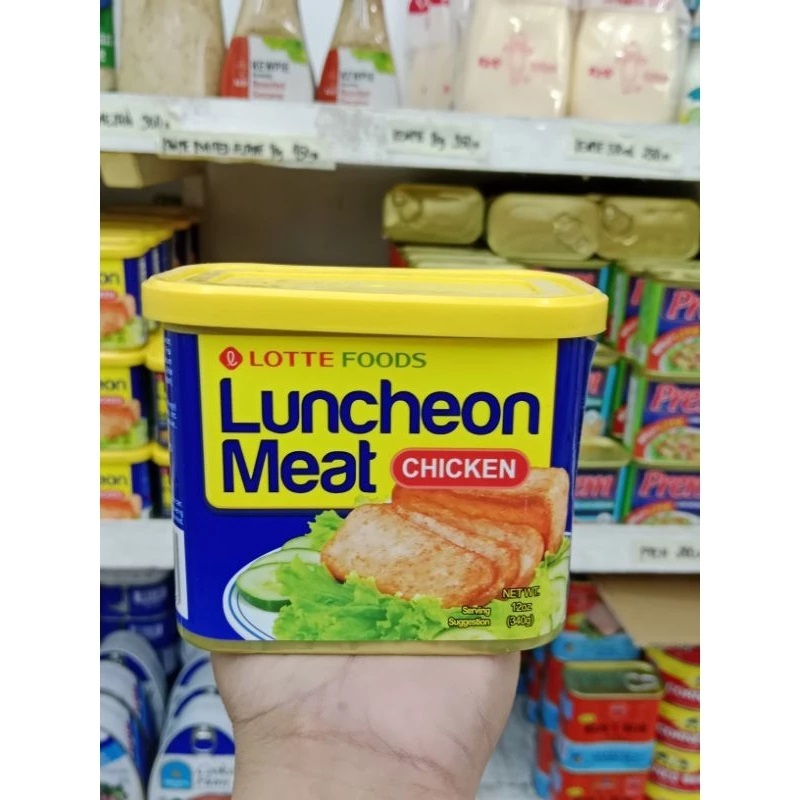 LOTTE Korean Chicken Luncheon Meat 340g | Shopee Malaysia