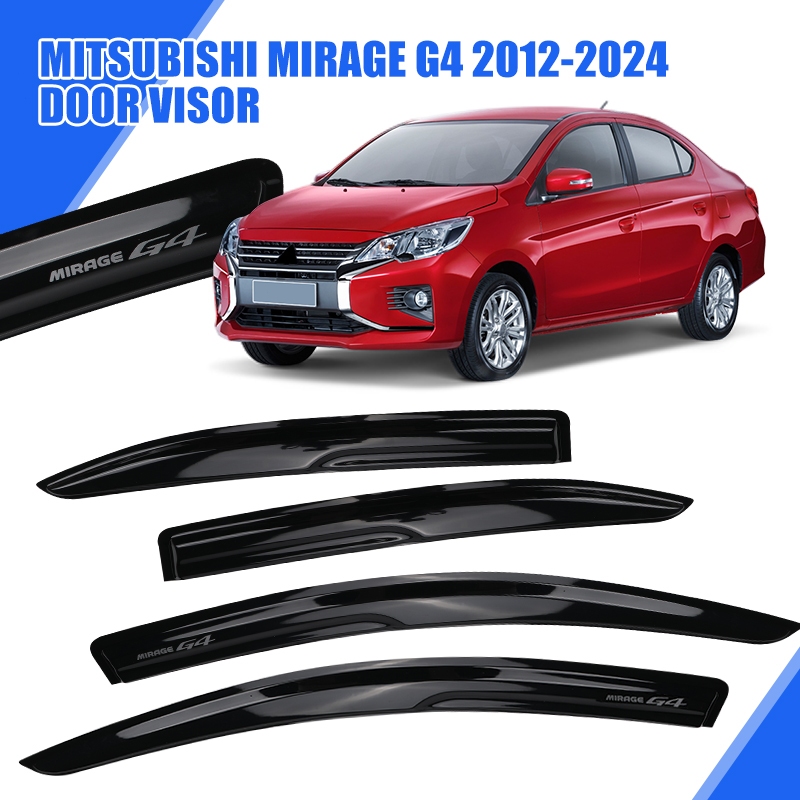 MITSUBISHI MIRAGE G4 2012 - 2024 RAIN VISOR (2013 2014 2015 2016 2017 ...