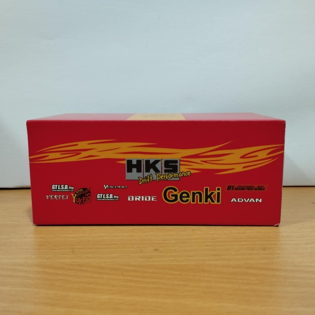 Supcar Silvia S15 Genki Racing Project HKS (Red) 1:64 Scale Limited ...